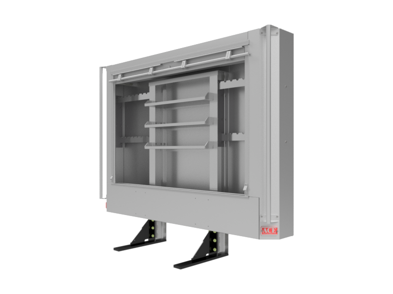 Roll-up Door Cabinet Racks